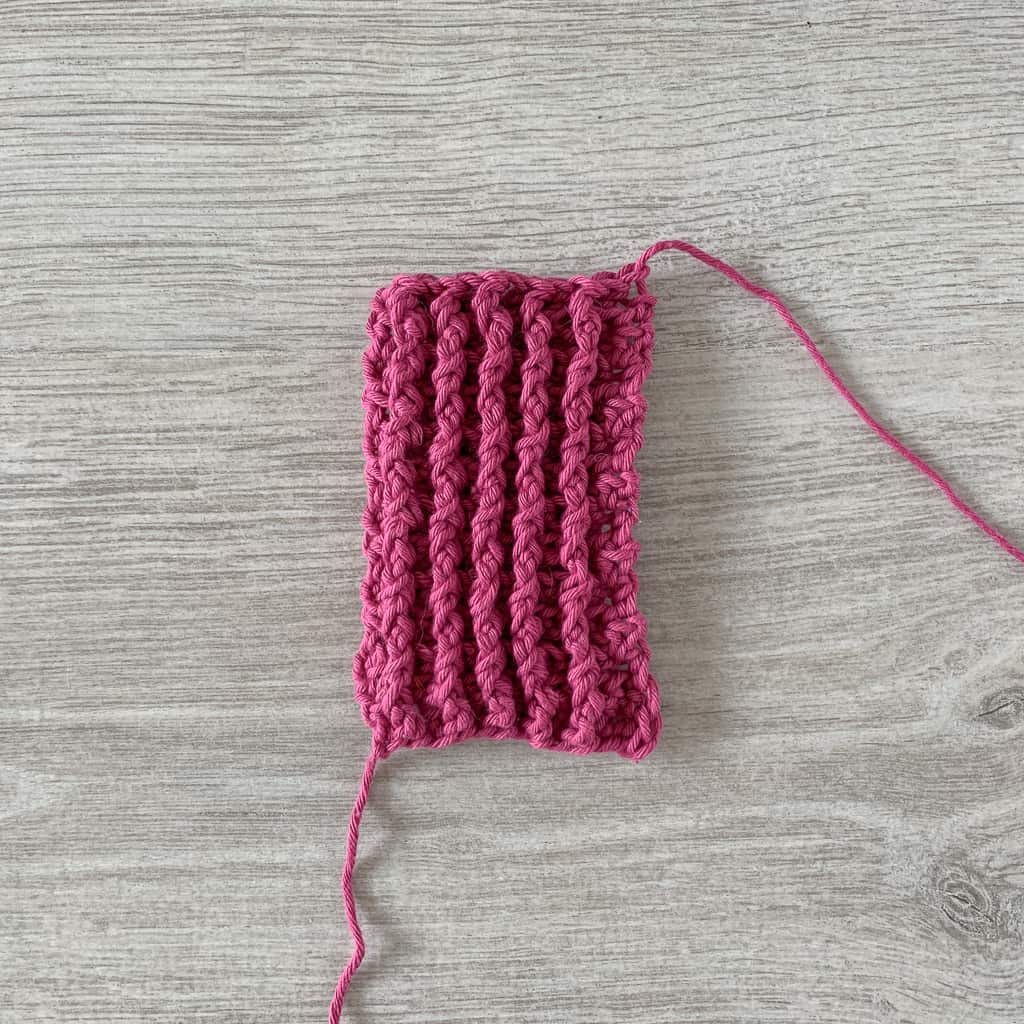 How to crochet ribbing using post stitches - Dora Does